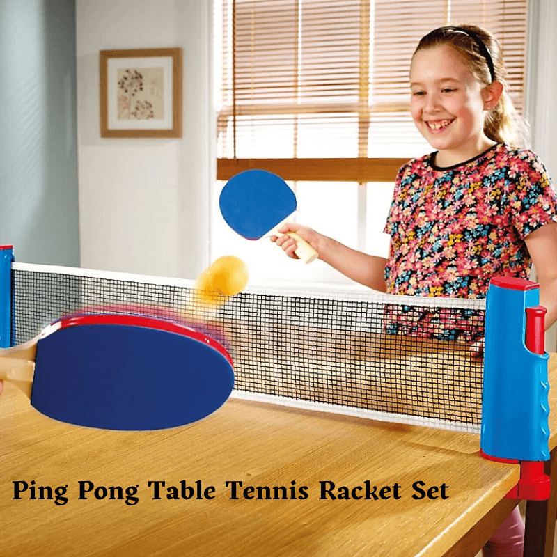 Ultimate Ping Pong Table Tennis Racket Set - OKmart